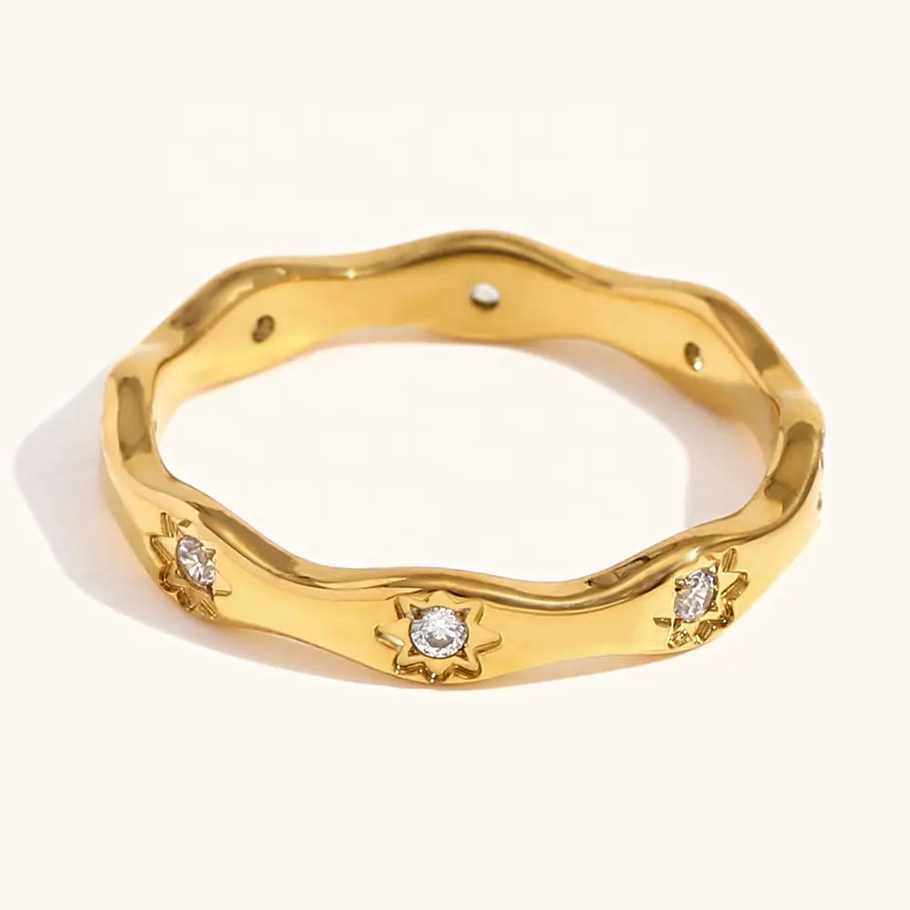 Starlight Eternity Ring – Adrianne Marie